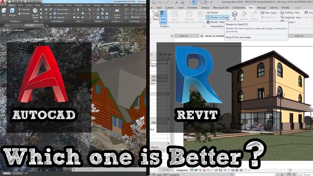 AutoCAD vs. Revit: Which is Better For Building Information Modeling (BIM)?